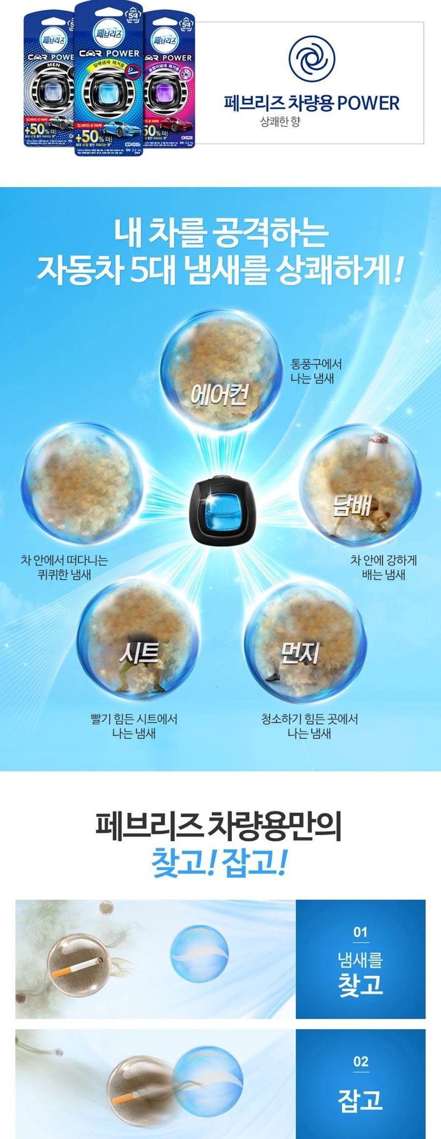 페브리즈 차랴용 방향제 22ml 2입 담배냄새 제거 차량용방향제 차량용탈취제 차량방향제 자동차용방향제 자동차방향제 방향제